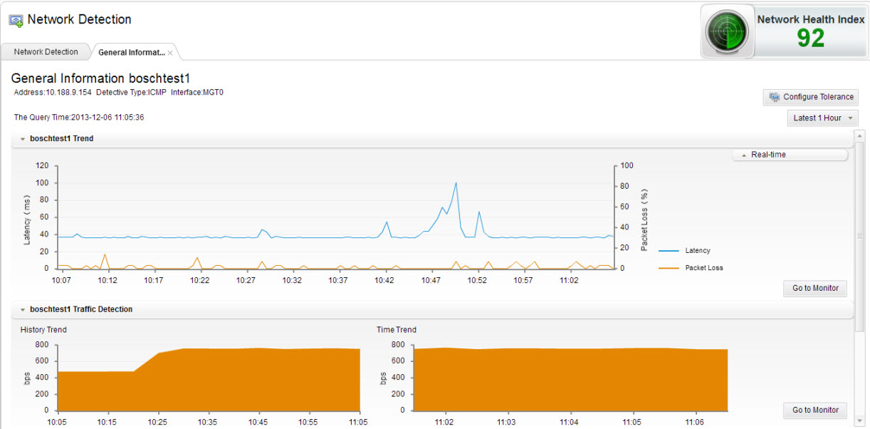 Viewing Proactive Detection Report