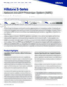 Network Edge Protection | Next Generation Firewalls (NGFW) | Hillstone ...