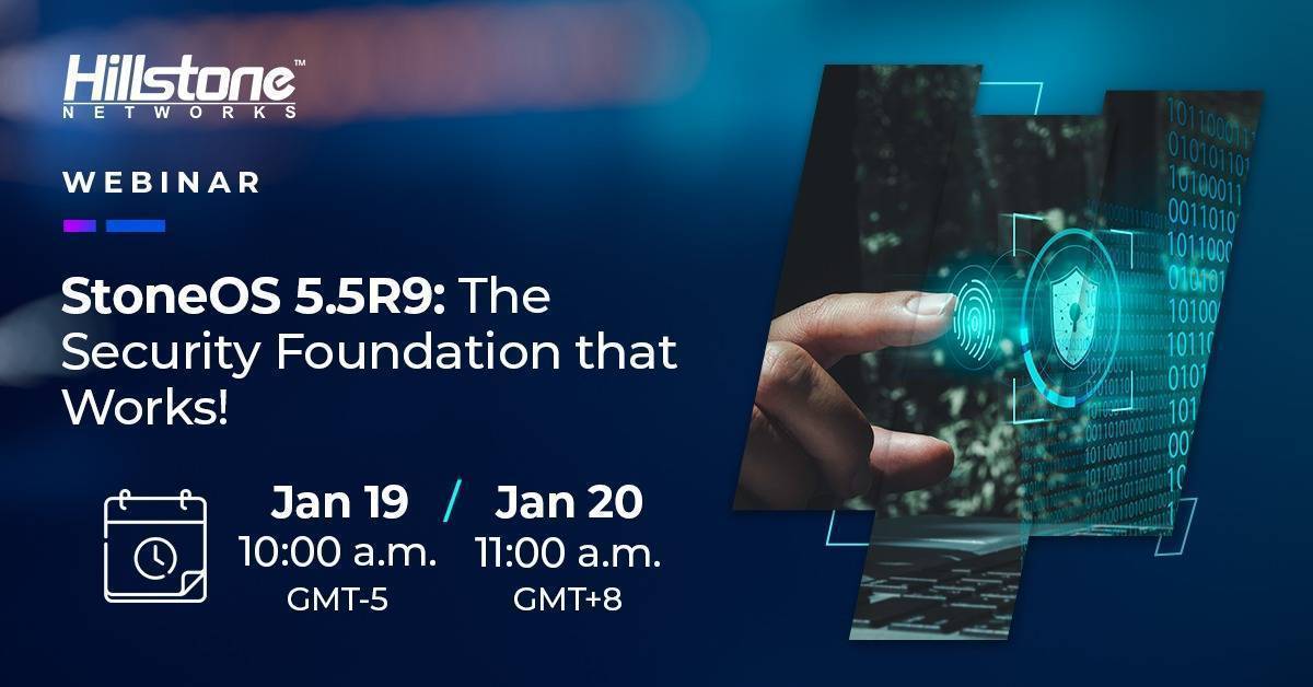 StoneOS 5.5R9: The Security Foundation that Works!